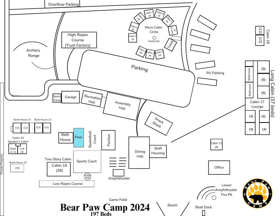 Our Camp - Bear Paw Camp - Christian Camp - Retreat Center - Newport